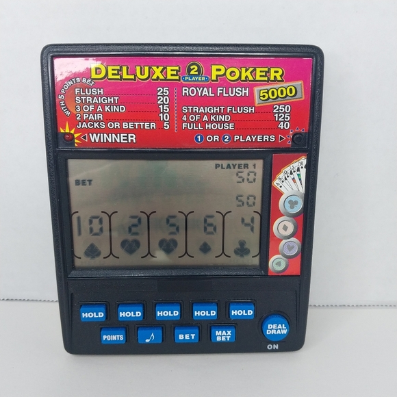Radio Shack | Video Games & Consoles | Vintage Radioshack Deluxe 2 Player Poker Royal Flush 500 ...